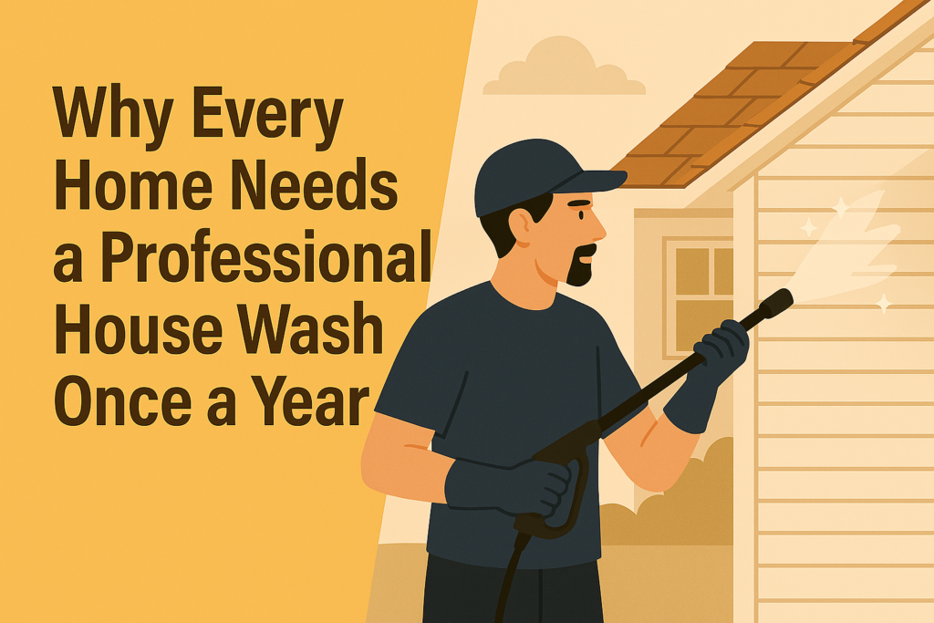 Why Every Home Needs a Professional House Wash Once a Year - Protek ...